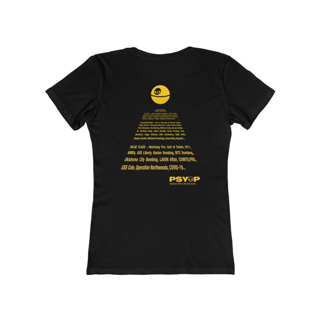COVERT OPS - Women's Tee - PSYOP.STUDIO