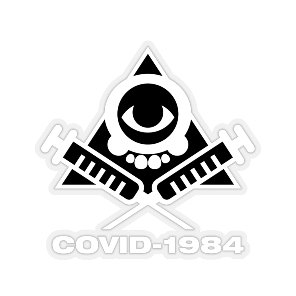 COVID-1984 - Sticker - PSYOP.STUDIO